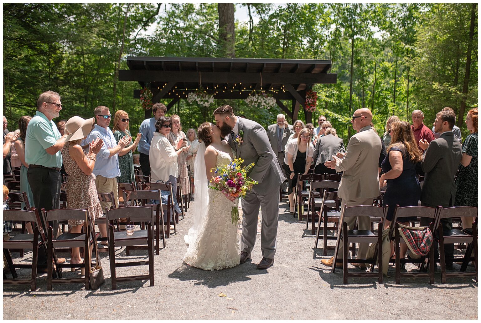 Drue + Greg | WV Botanic Garden | Amberlee Christey Photography